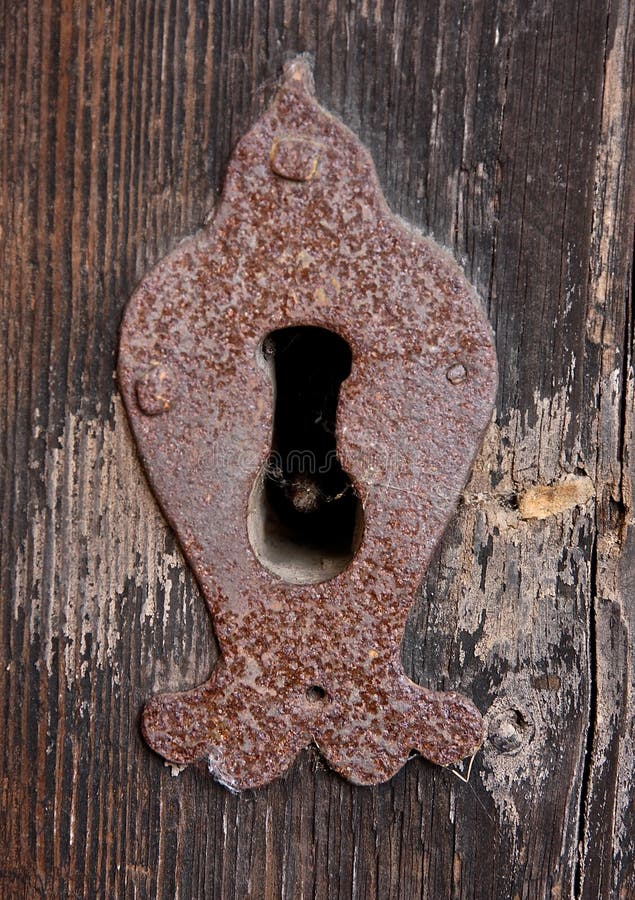Old lockhole stock photo. Image of tree, door, lockhole - 79578102