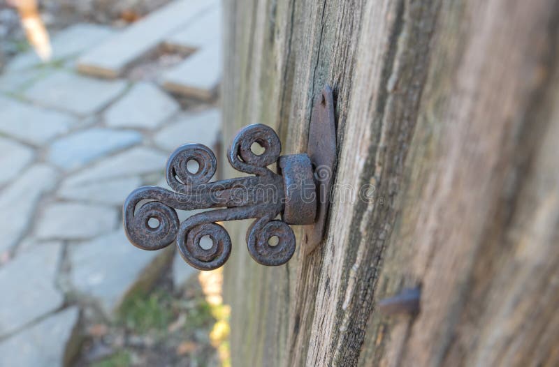 Old locking system stock photo. Image of accessibility - 83344558