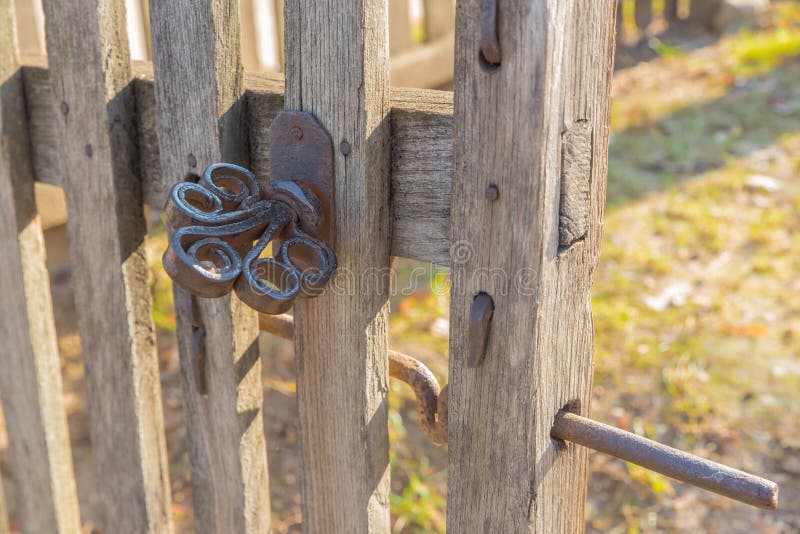 Old locking system stock photo. Image of accessibility - 83344562