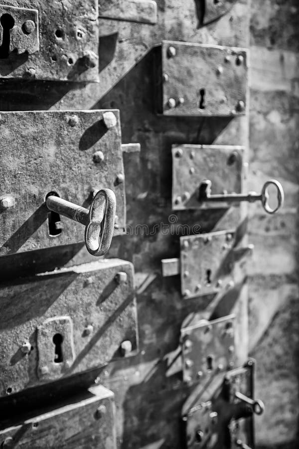 Old locks stock image. Image of secured, protection - 177744769