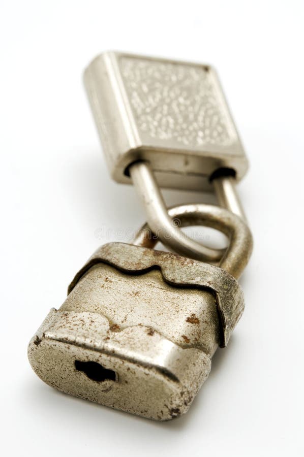 Old locks stock photo. Image of worn, isolated, macro - 51834154