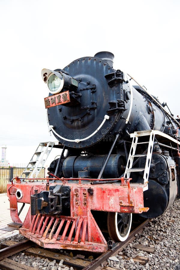 Old locomotive stock photo. Image of driven, metallic - 10848280