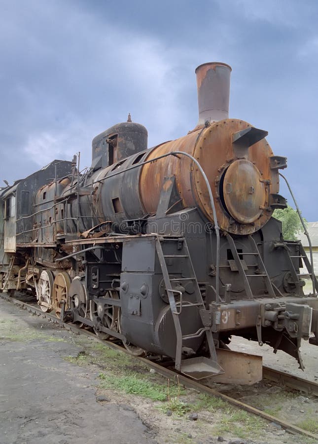 An old locomotive stock photo. Image of machinery, nostalgia - 21001302