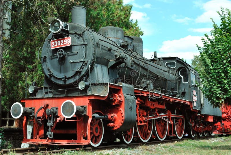 Old locomotive editorial stock photo. Image of chimney - 26598368