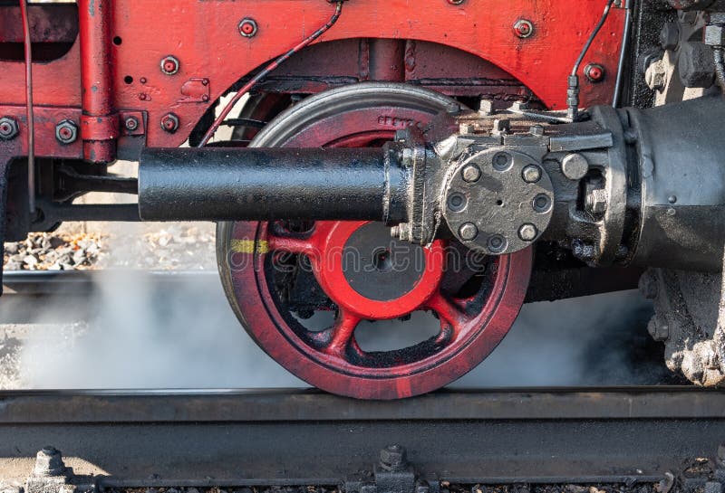 105 Old Locomotive Puffer Railroad Railway Train Steam Engine Stock ...