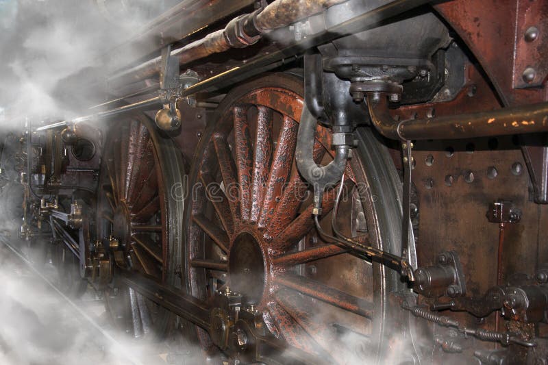 Old locomotive wheels stock photo. Image of locomotive - 74920224