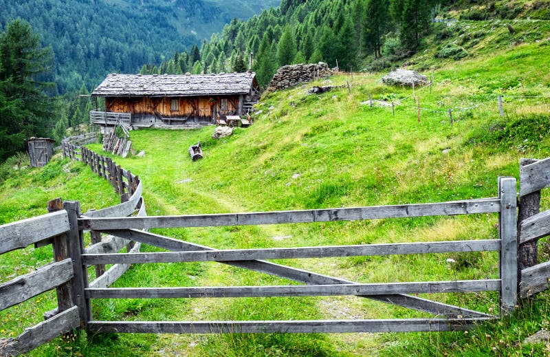 Old log cabin stock photo. Image of wooden, obsolete - 46147542