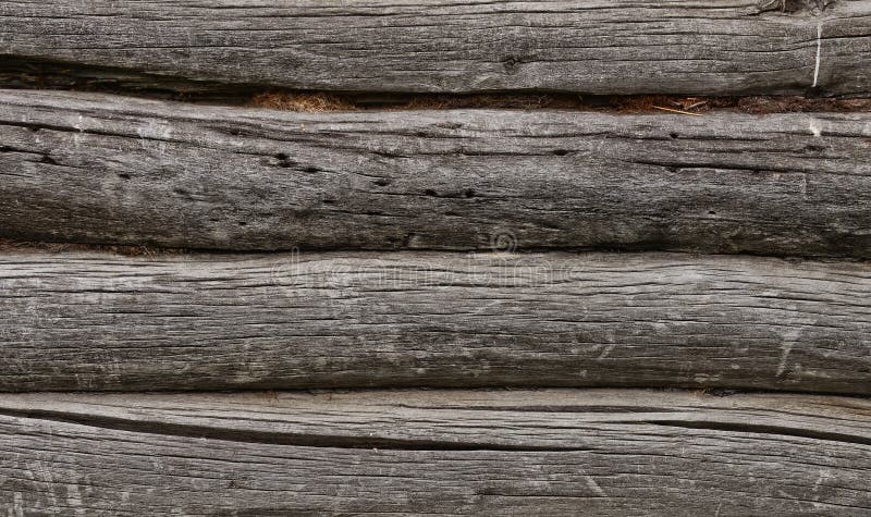 Old log wall stock photo. Image of ancient, horizontal - 44027688