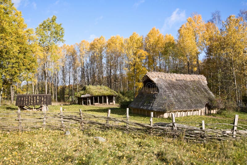 Longhouse stock image. Image of country, longhouse, history - 14195911