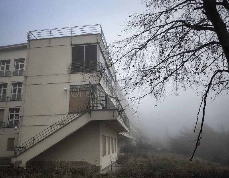 An Old Lost Place Somewhere Stock Image - Image of pylon, structure ...