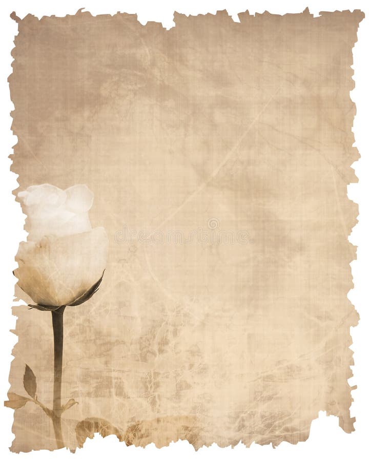 Old Letter Paper Template