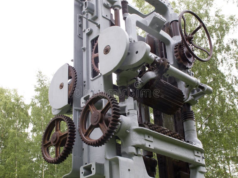 Old lumber sawmill stock image. Image of industrial, power - 58968641