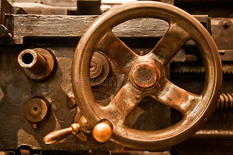 Old machine stock image. Image of rein, handlebar, hand - 27087297