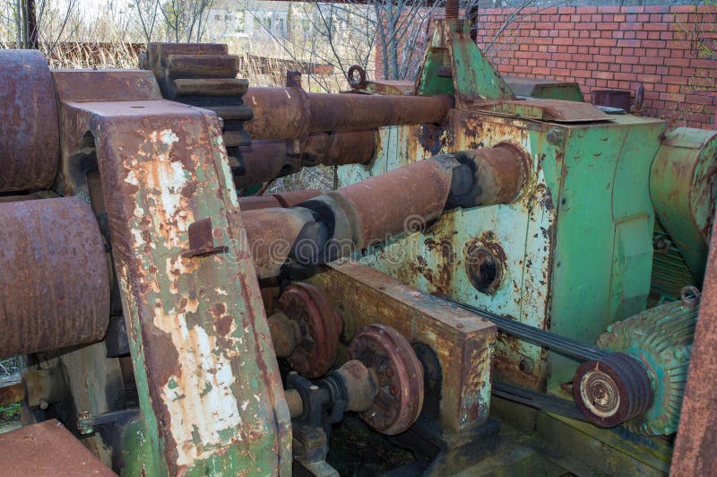 Old machine stock photo. Image of hotel, industrial, luxury - 69925142