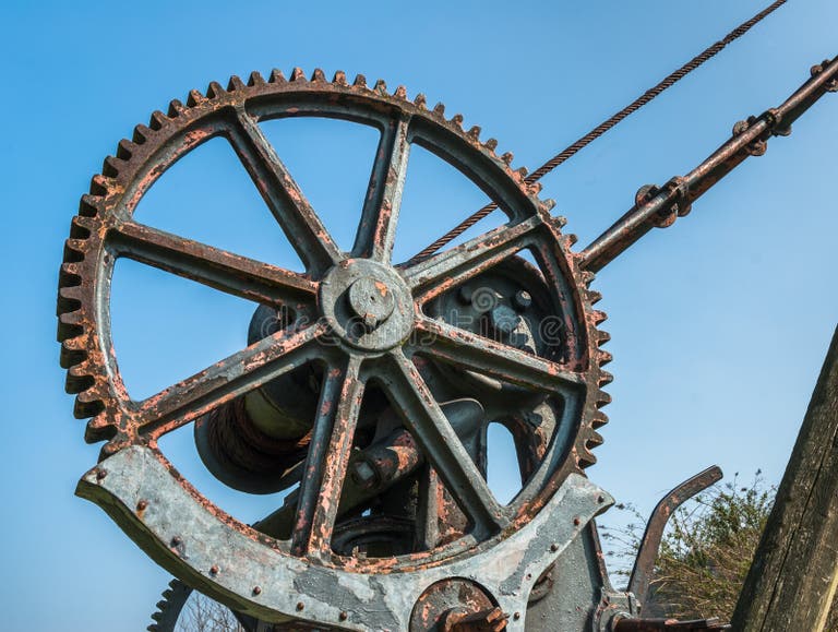 Old Machine Cog stock image. Image of spokes, industry - 53493709