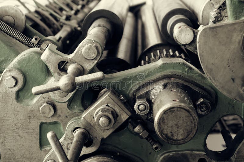 Old machine stock photo. Image of manufacturing, machine - 34060194