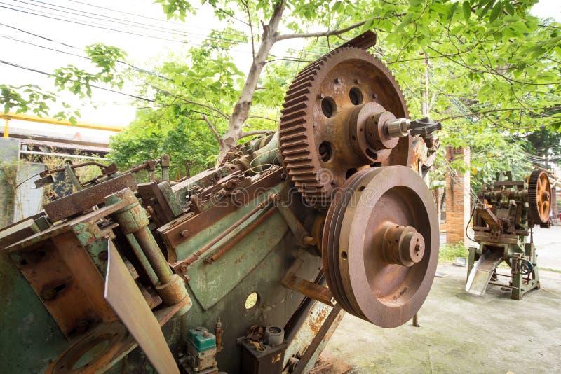 Old machine stock photo. Image of technology, grunge - 53131600