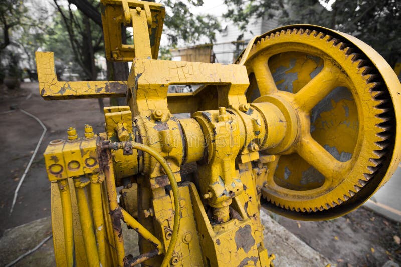 Old machine stock photo. Image of equipment, technology - 53157636