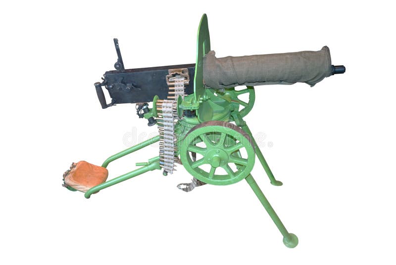 Old machine gun stock image. Image of black, murder, crime - 15394657