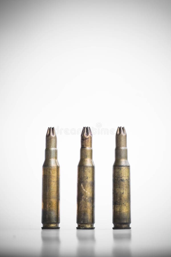 Old machine gun bullets stock photo. Image of gold, abstract - 58258532