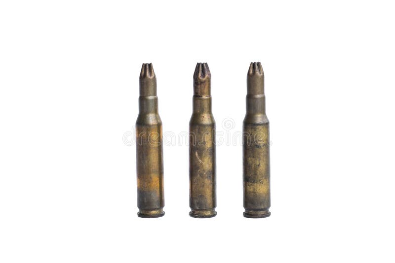 Old machine gun bullets stock photo. Image of gold, abstract - 58258532