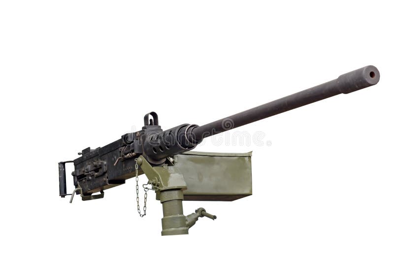 Old machine gun stock photo. Image of fight, arms, protect - 15343770