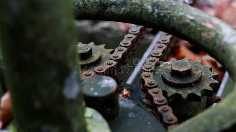 Old Machine Mechanism with Rust Stock Photo - Image of forest ...