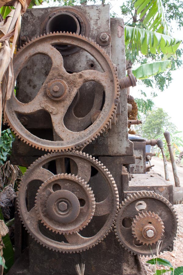 Old machine stock image. Image of machine, machinery - 39828775