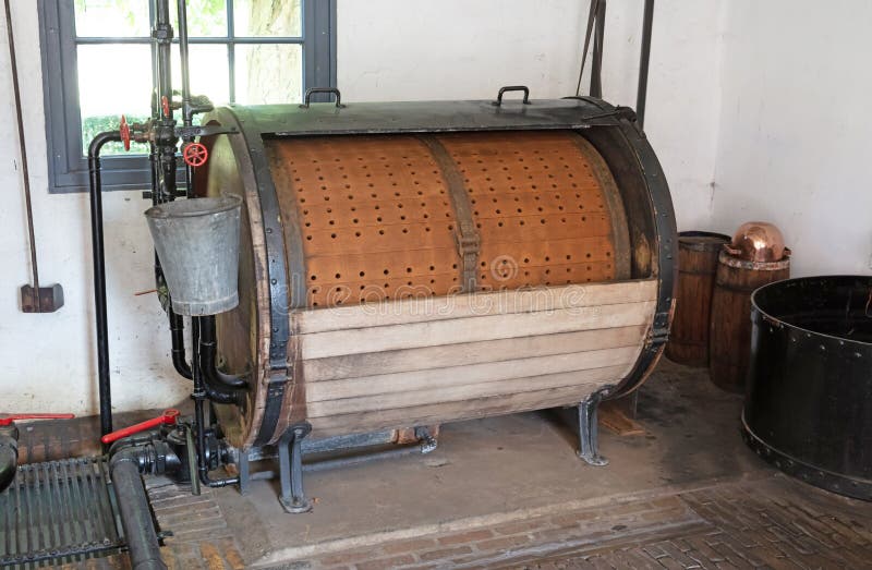 Old Machine that is Used To Wash Clothes from the Old Days Stock Image ...