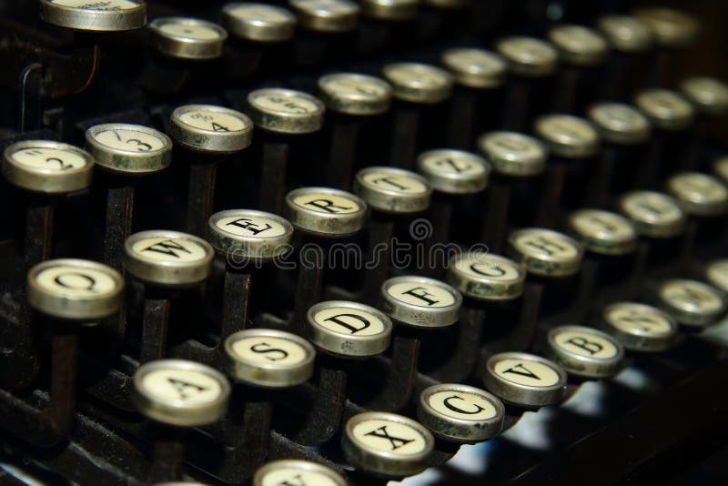 Machine for writing stock photo. Image of antique, equipment - 848752
