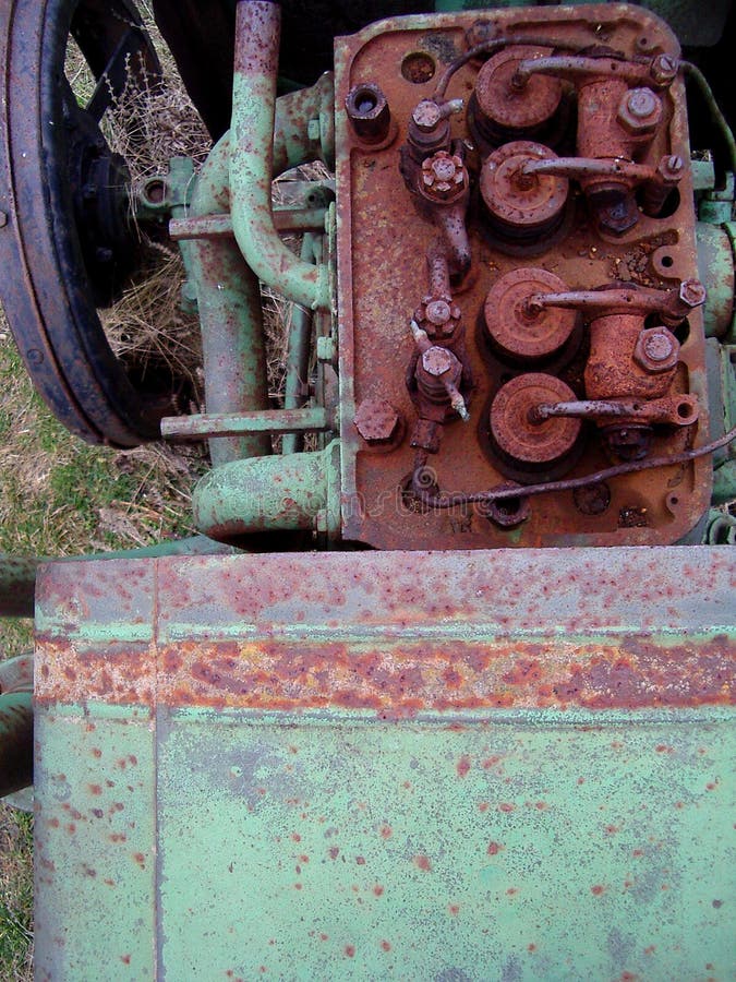 Old Machinery stock image. Image of dirt, metal, paint - 654397