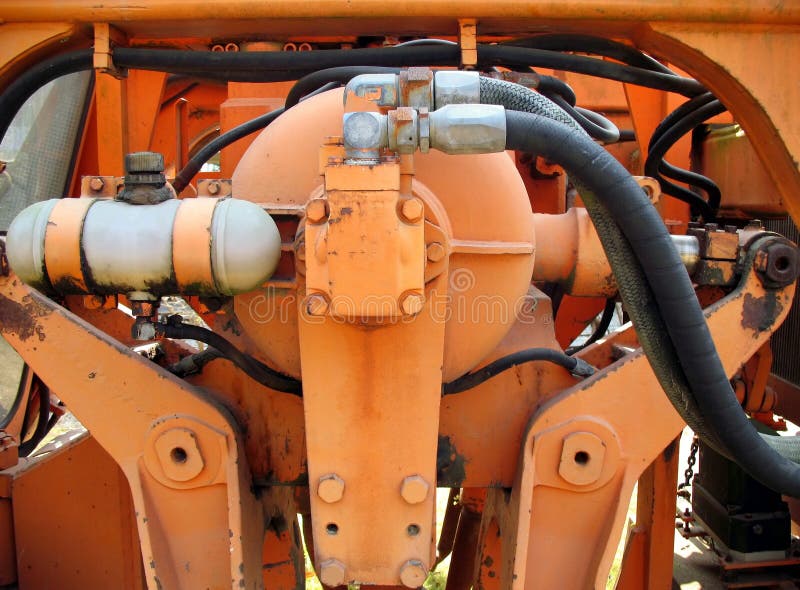 Old machinery stock photo. Image of equipment, hydraulics - 8969614
