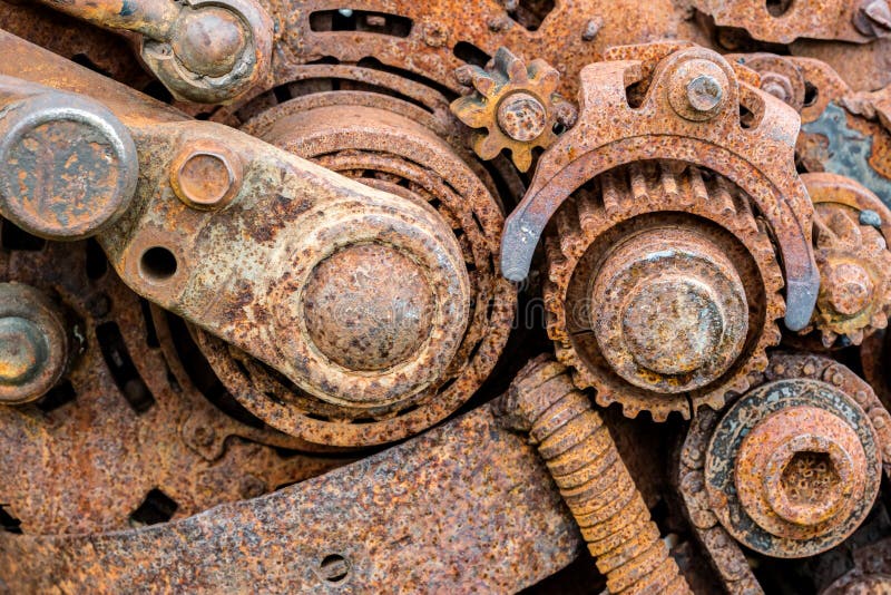 Closeup of Rusty Rail Which is a Kind of Railway Fastener Stock Image ...