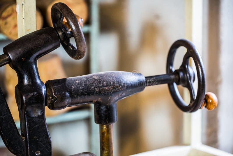 Old Machines in a Shoemaker Workshop Stock Photo - Image of antique ...