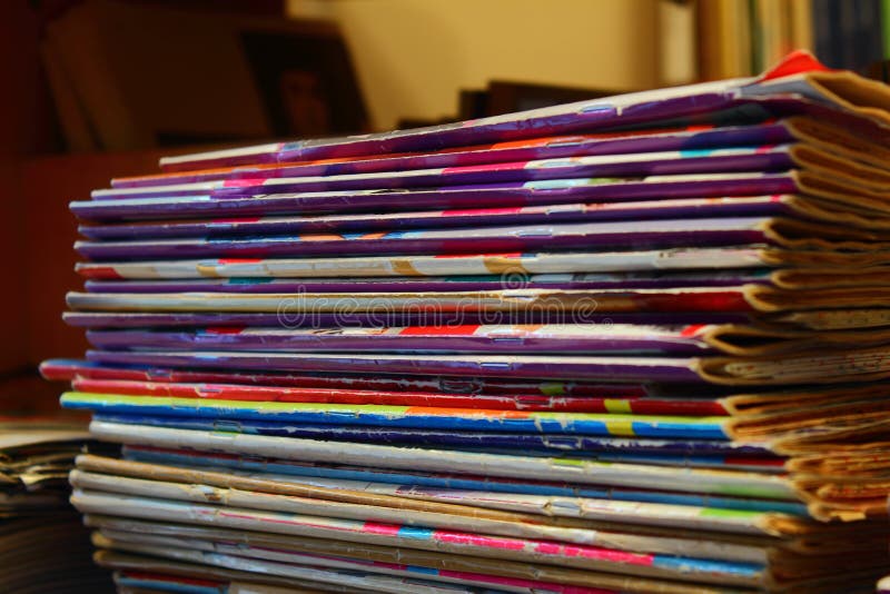 Old magazines stock photo. Image of colorful, journal - 51338260
