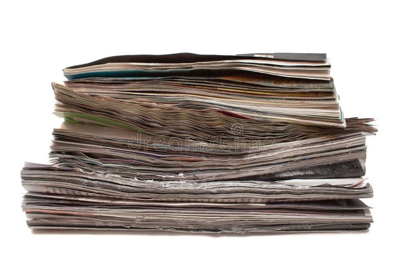 Old magazines spoiled stock image. Image of background - 77299705