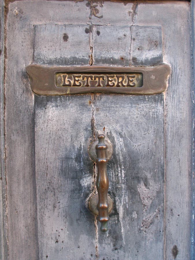 Old mail box stock image. Image of communication, used - 4911699