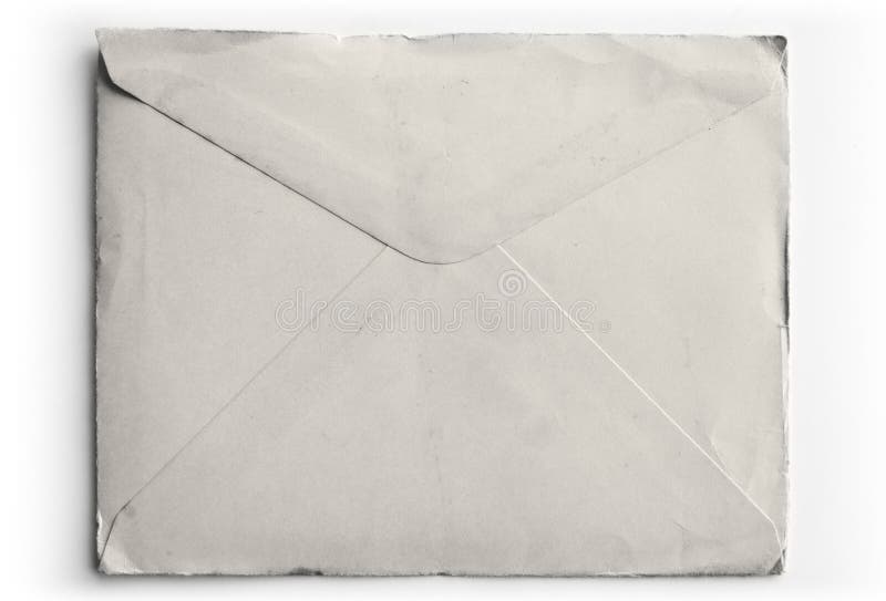 Old Mail Envelope - Vintage Mail Envelope Stock Image - Image of empty ...