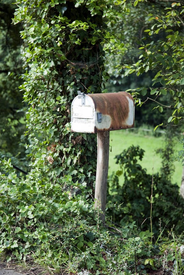 Old mailbox stock photo. Image of antique, rusty, service - 15828032