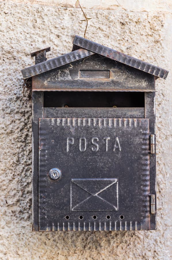 Old mailbox stock image. Image of travel, rustic, antique - 50768925