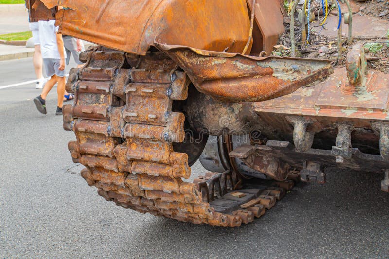 This is an Old Main Battle Tank MBT, Likely Used for a Long Time and ...