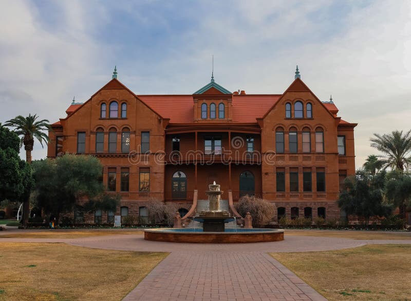 Old Main Building Tempe Arizona Editorial Photography - Image of ...