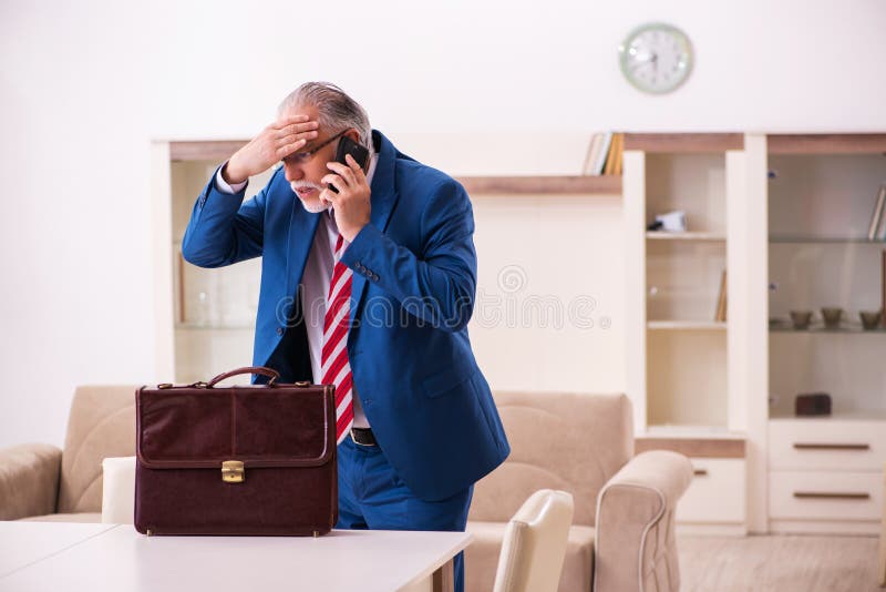 Employee Coming To Work Straight from Bed Stock Photo - Image of sleep ...