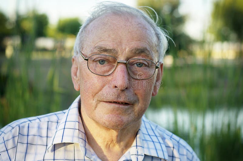 Old man smiling stock photo. Image of laugh, buttons - 10686744