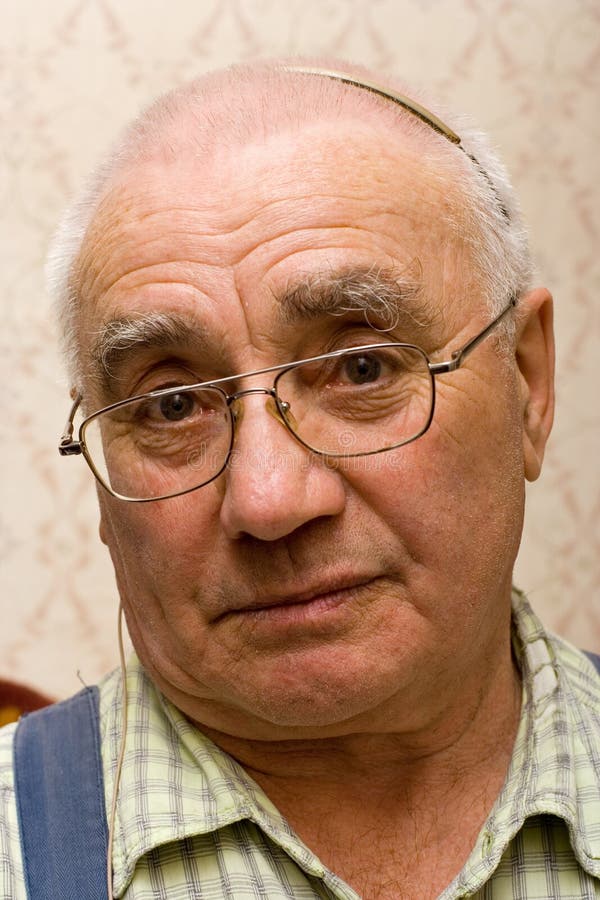 A Grumpy Old Man stock photo. Image of person, expression - 19577484