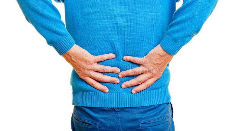 Old man with backache stock photo. Image of stand, senior - 154061118