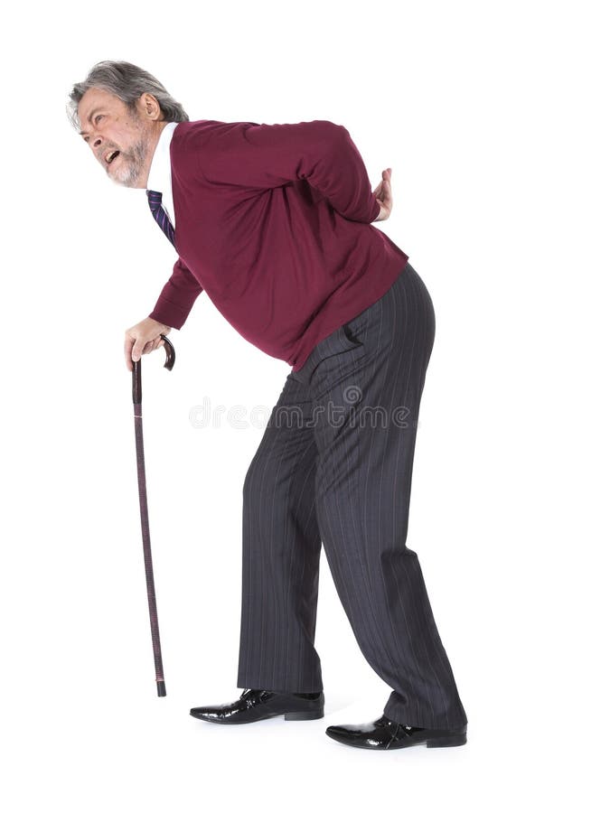 Old Man With Cane Funny Funny Old Man Sitting And Holding A Walking