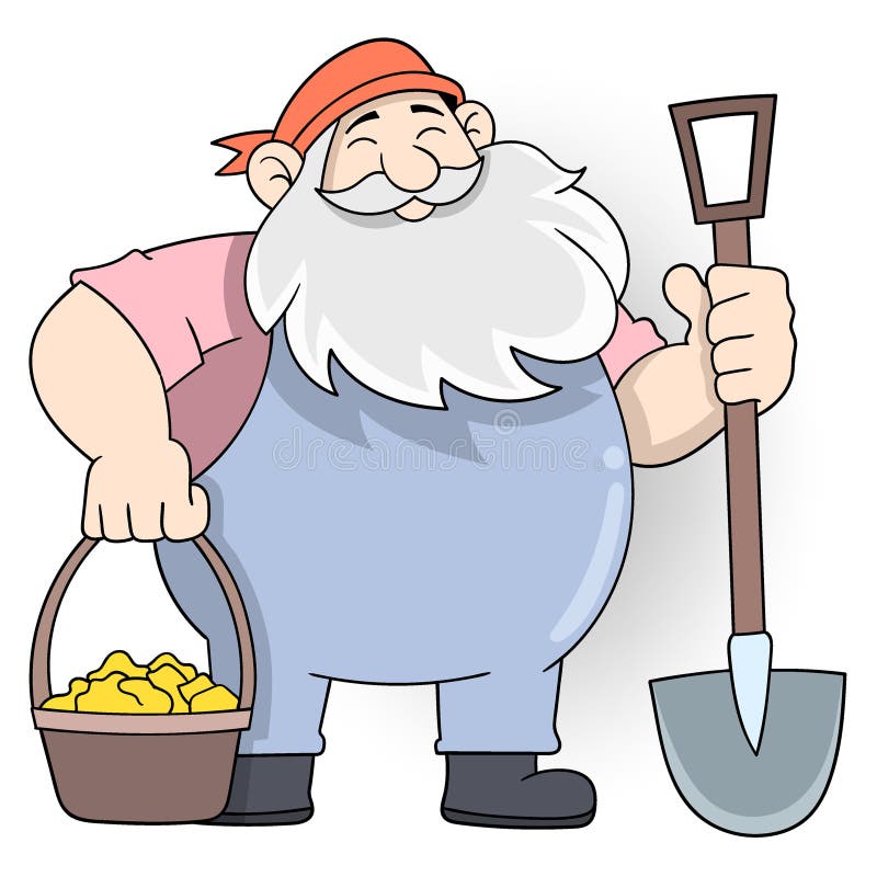 Man Mining Gold Stock Illustrations – 2,129 Man Mining Gold Stock ...