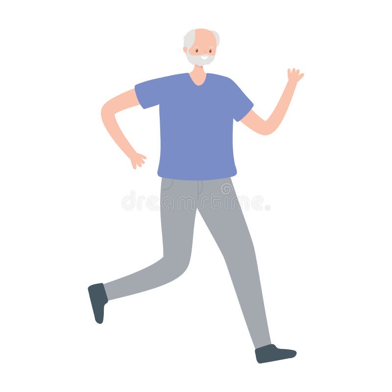 Man Old Running Stock Illustrations – 1,868 Man Old Running Stock ...