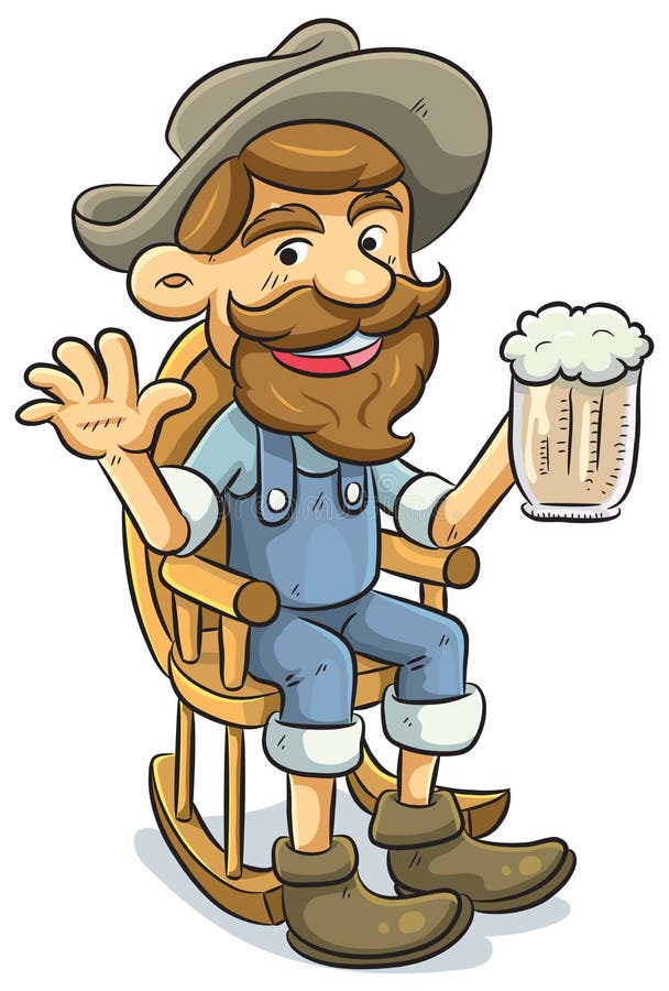 Cartoon Man Drinking Beer Stock Illustrations – 1,362 Cartoon Man ...